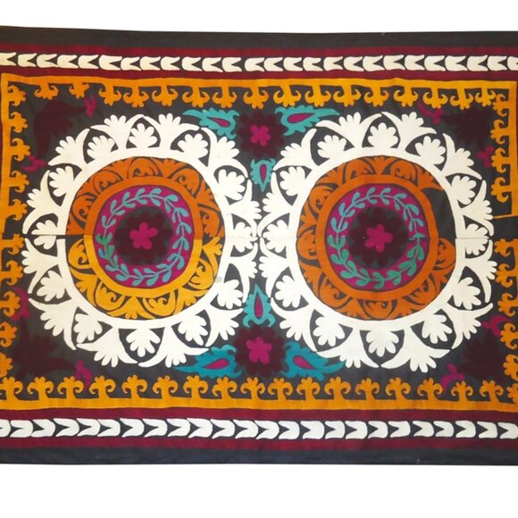 Suzani | Bedding | Antique Authentic Suzani From Central Asia | Poshmark